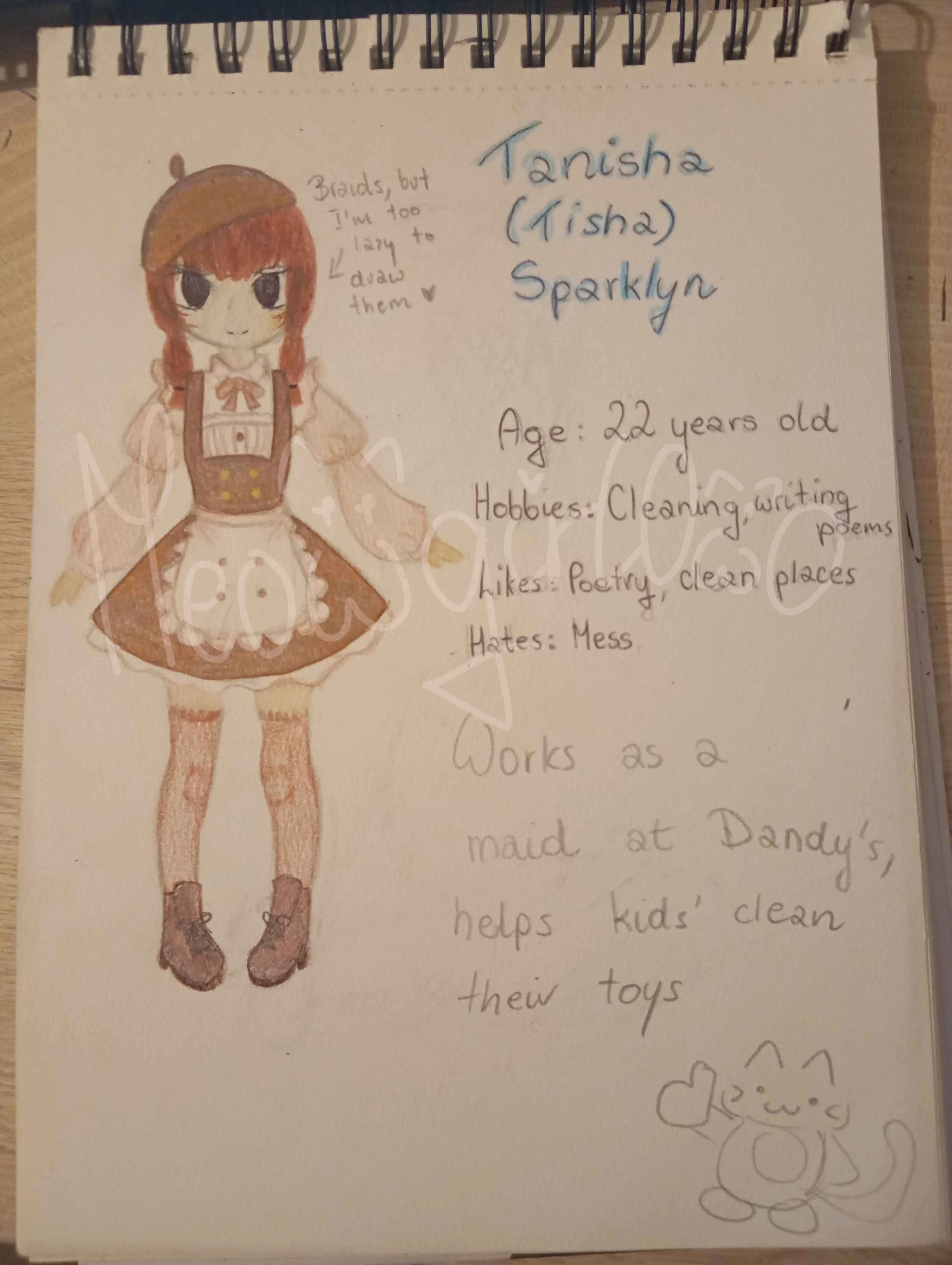 Human Tisha sketch! | Fandom