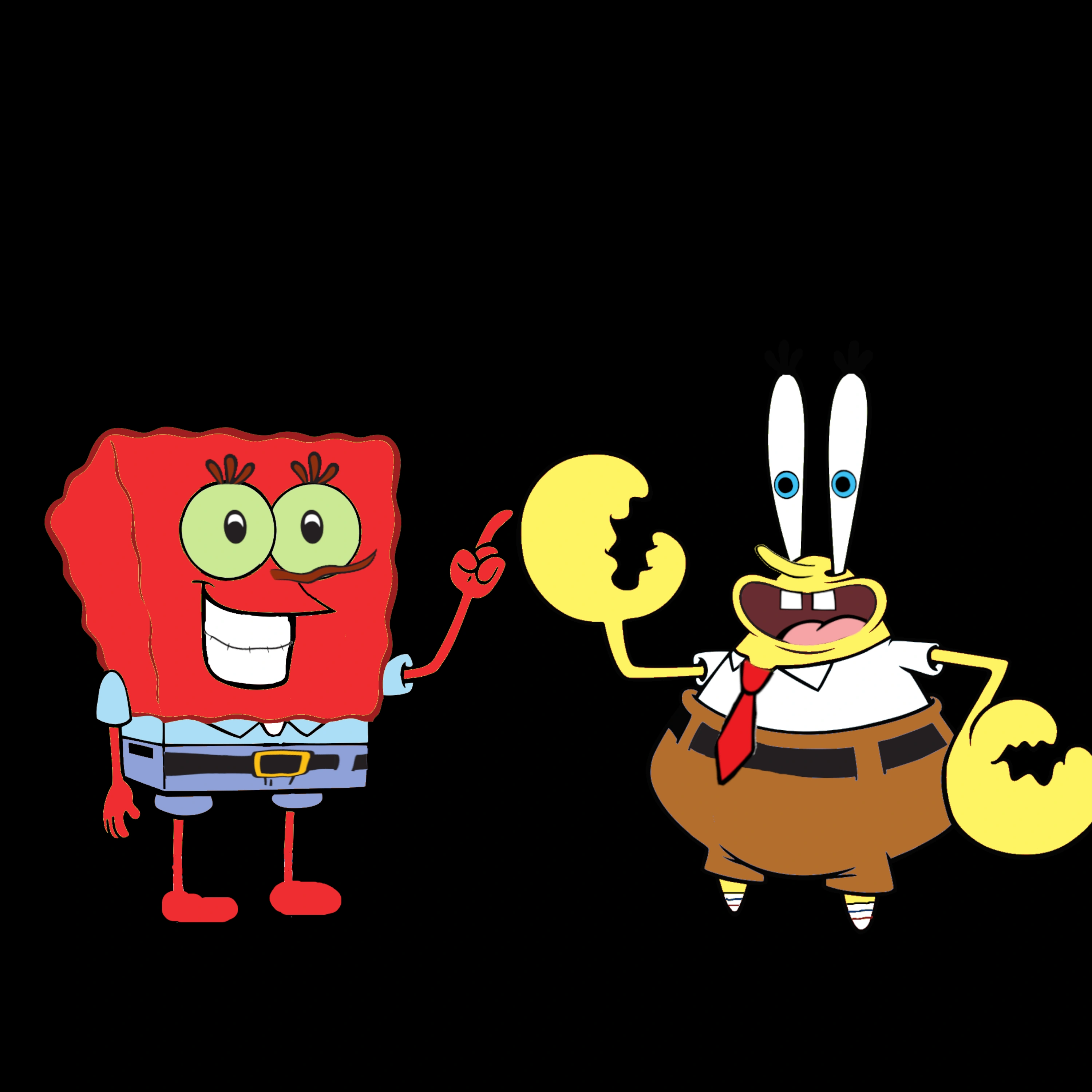 Spongebob and Mr.Krabs switched | Fandom