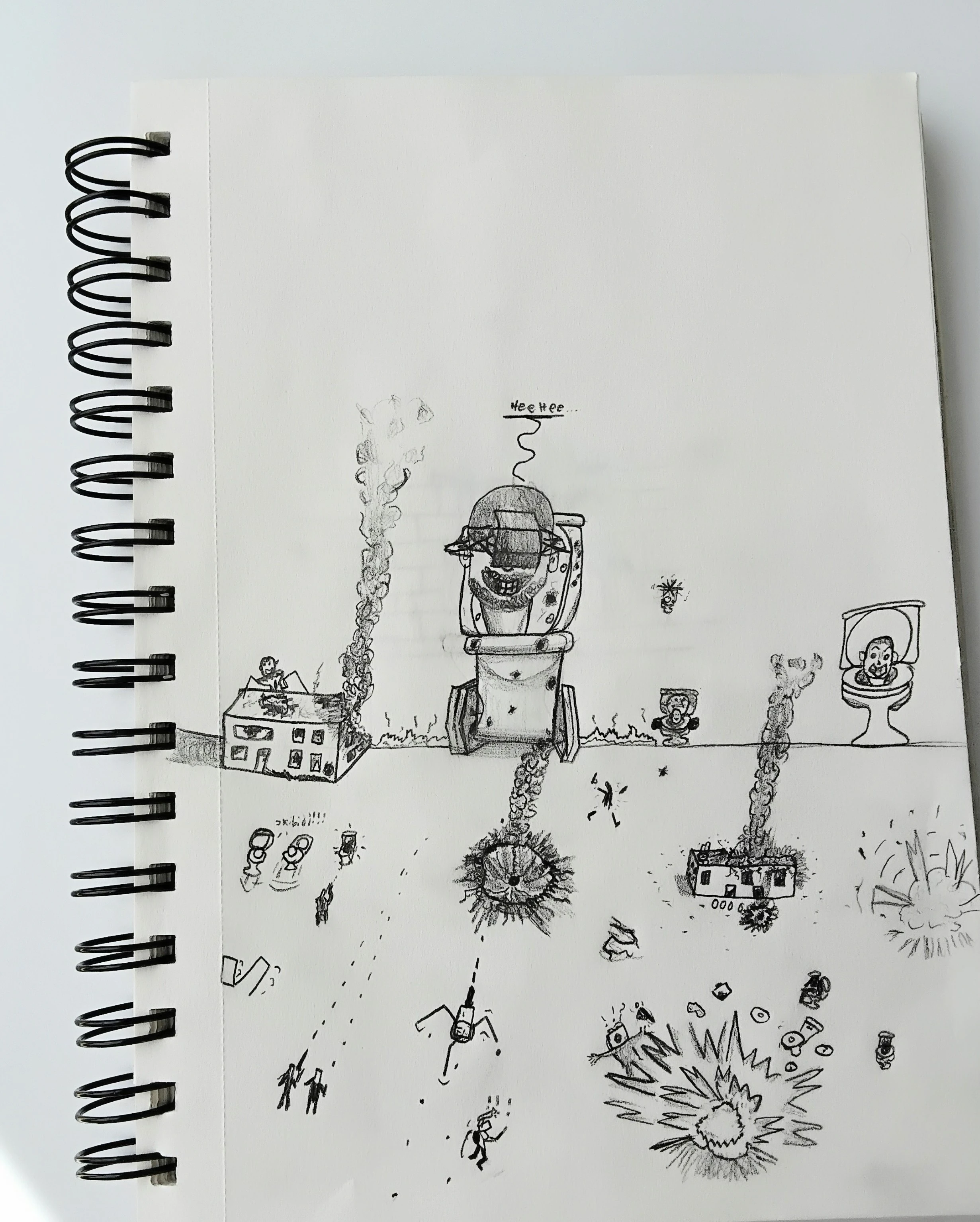 1st art I ever made of skibidi toilet | Fandom