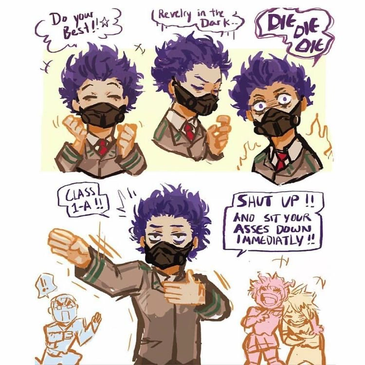 Shinso’s impression of class 1-A are spot on | Fandom