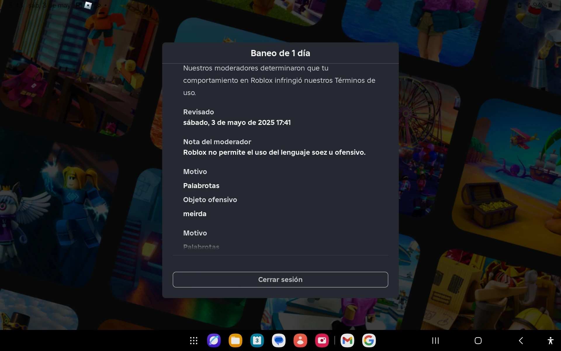 Ese p****e flashthemes me baneó de nuevo por un día por Roblox 😡 | Fandom