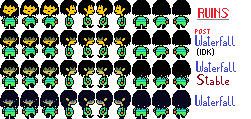 I made some Frisk sprites for a mod | Fandom