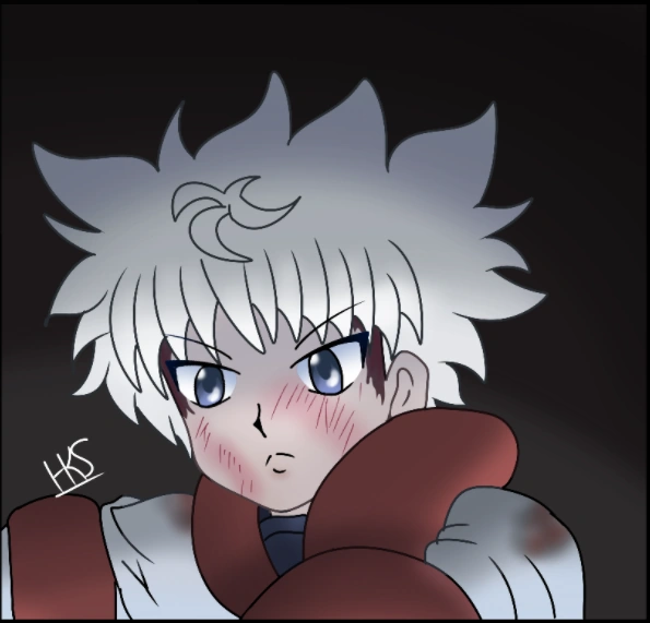 GASP an actual accurate killua art? (Tw for a bit of blood) | Fandom