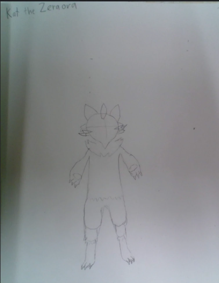 Started drawing my Zeraora OC! | Fandom