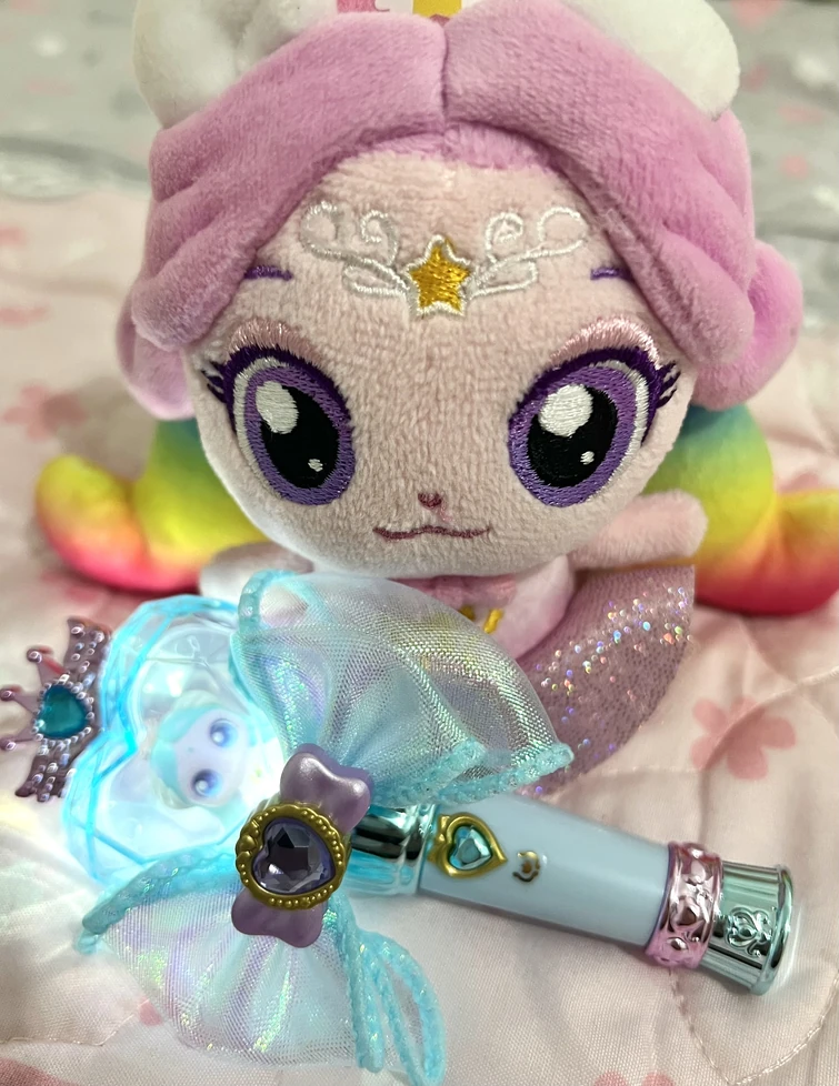 auroraping plush with my graceping heartlight