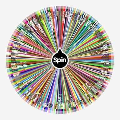 I made a spinning wheel with almost every documented official Nintendo ...