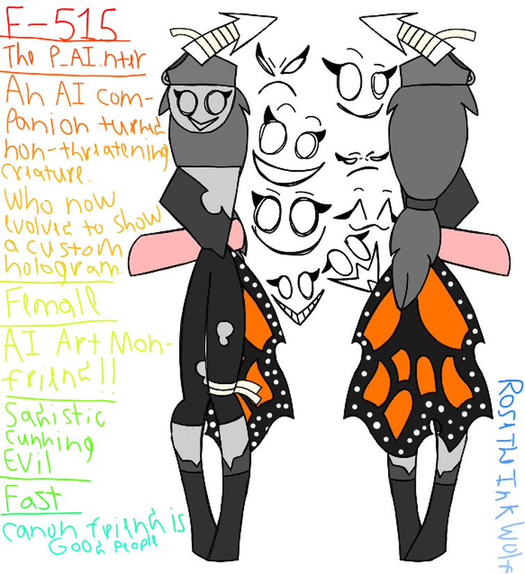 The_p.AI.nter Ref Sheet (+ two different versions) | Fandom
