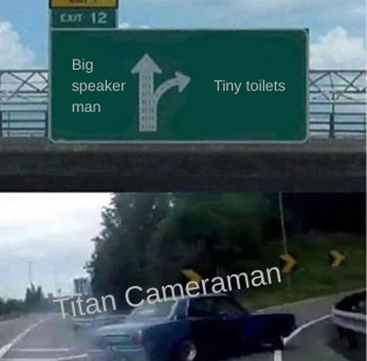 Meme (titan scared of speaker man) | Fandom