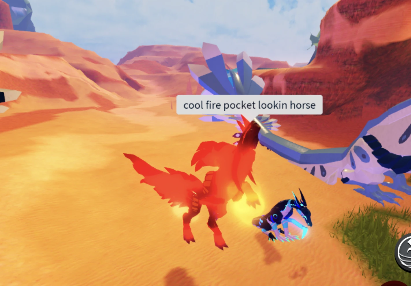 cool fire pocket lookin horse | Fandom