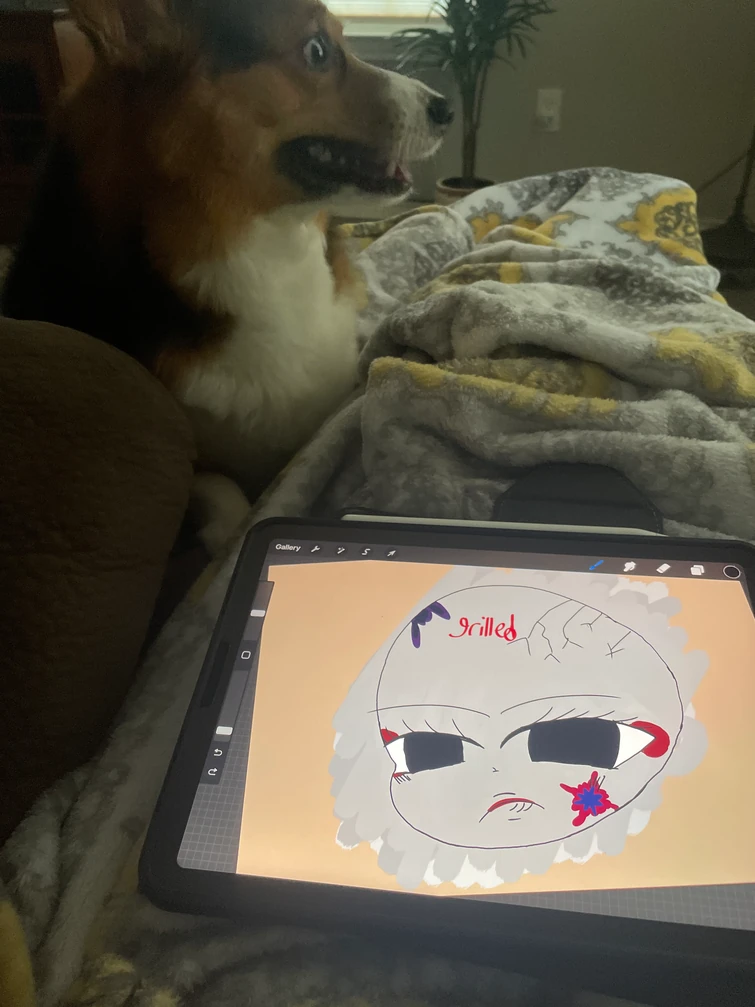 I drew daki bald! (Don’t mind the dog) | Fandom