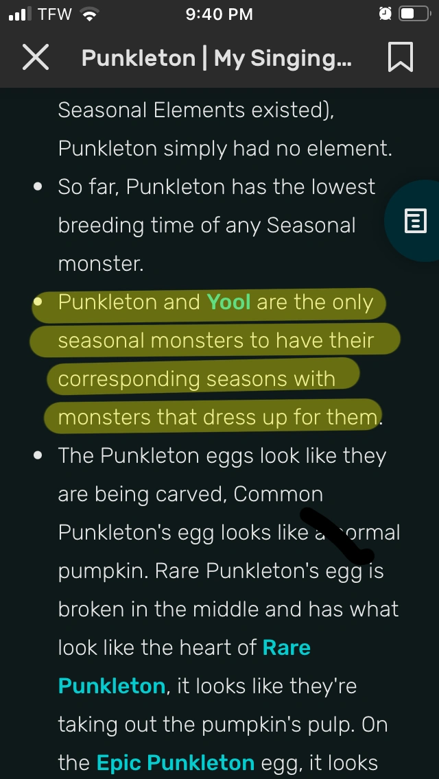 This now needs to be changed because monsters now dress up for SS | Fandom