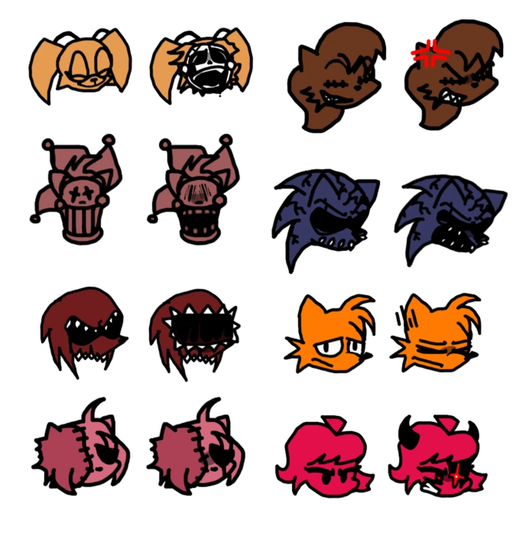 Wooooo! The Sonic.EXE icon redraw is finally here! :D | Fandom