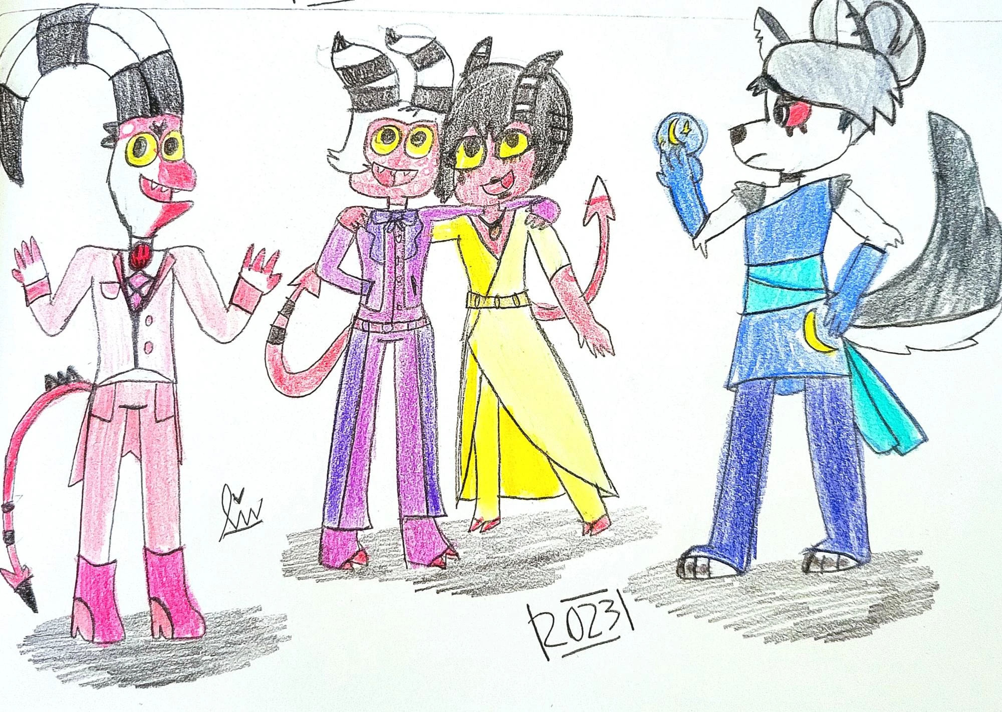 The I.M.P. crew in fancy attire! ️ ️ ️ ️ ️ ️ | Fandom