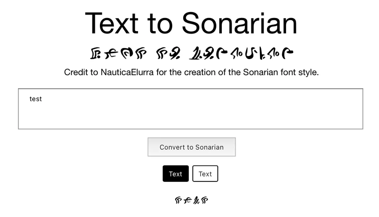 Text to Sonarian Symbols 🎉 | Fandom