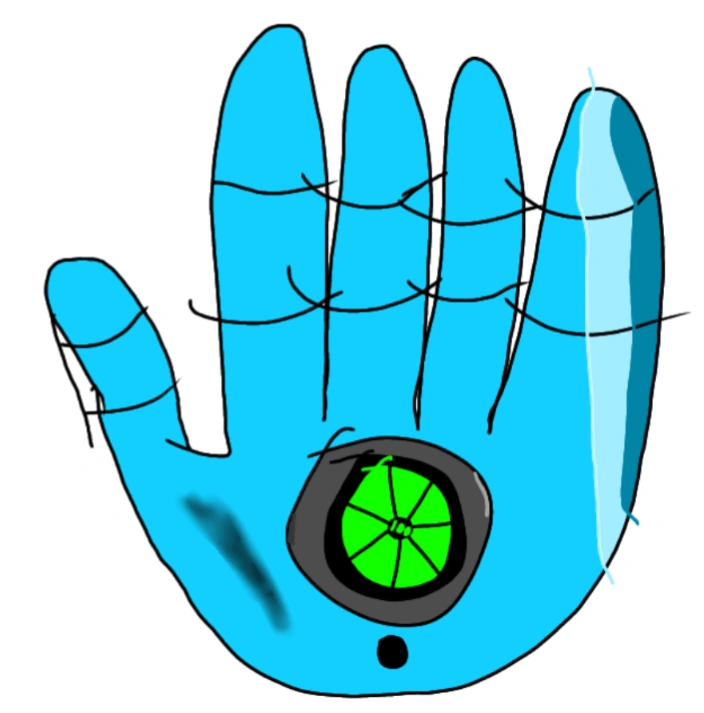 Cyan hand(Punch hand) | Fandom