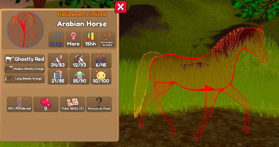 Swapping these ghost arabians! | Fandom