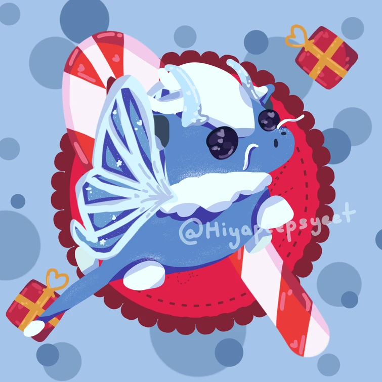 Drawing of the “Ice Moth Dragon” | Fandom