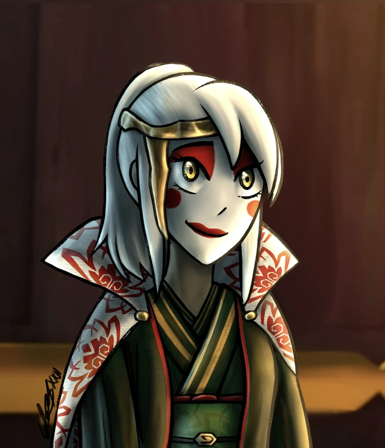 What color of Harumi's eyes do you draw/like seeing in fanarts? | Fandom