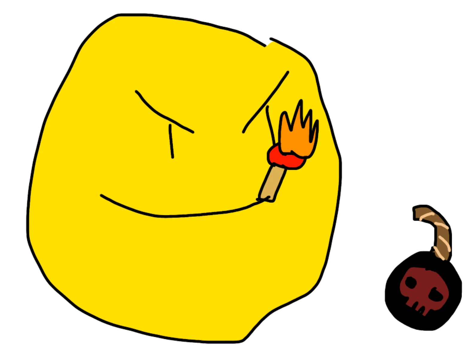 OH GOD YELLOW FACE WHAT ARE YOU DOING STOP YOU’LL KILL US ALL THAT’S A ...