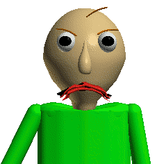 When Baldi realise, that Player actually answered right | Fandom