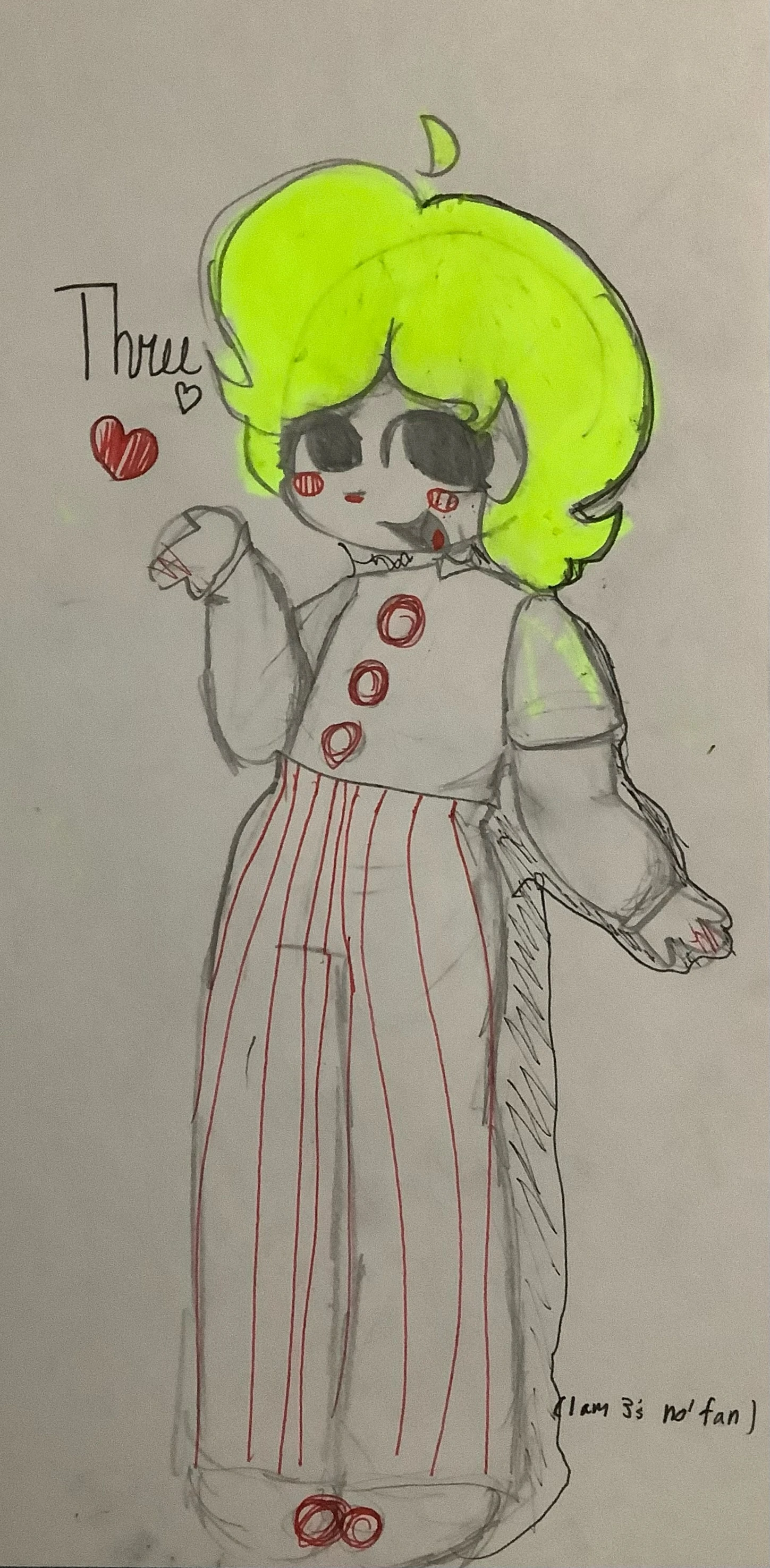 three drawing | Fandom