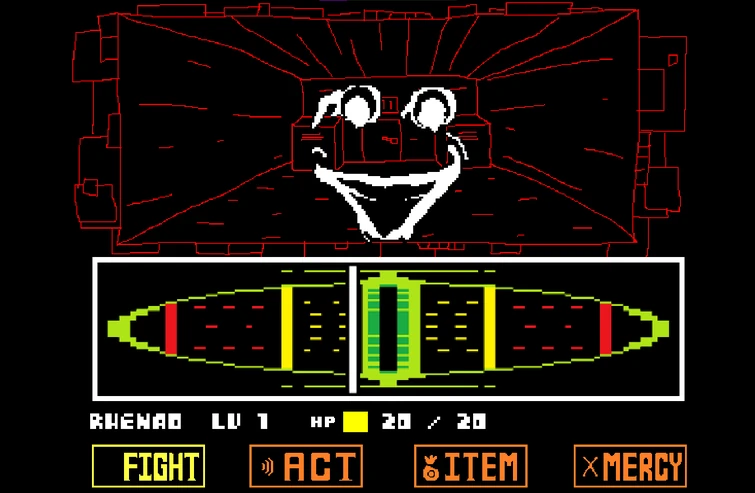I made an A-10 thing in Create Your Frisk. (download in description if ...