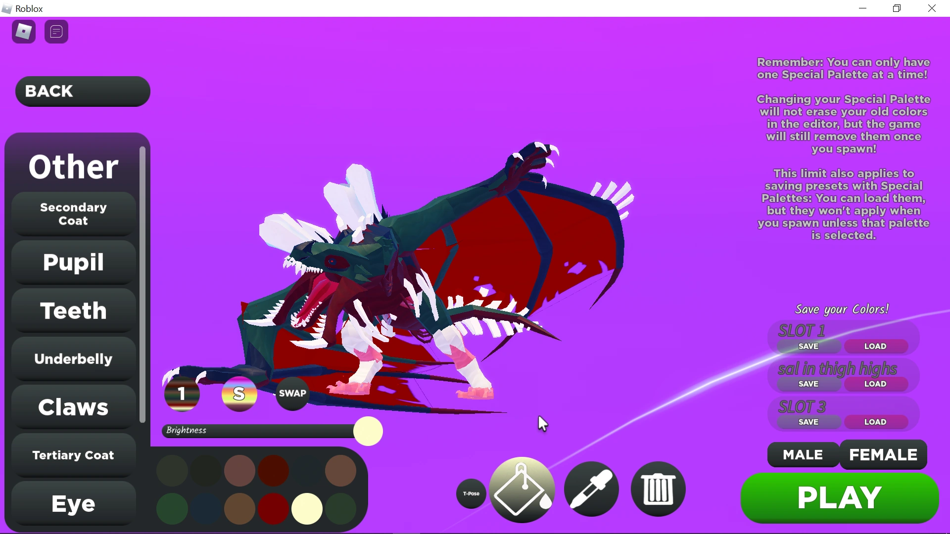 cos creature thigh high socks skin #1: salrahn | Fandom