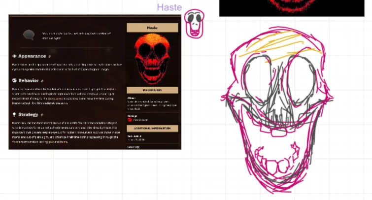 A two-user attempt of drawing Haste | Fandom