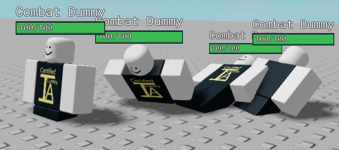 i think somethings wrong with my combat dummies | Fandom