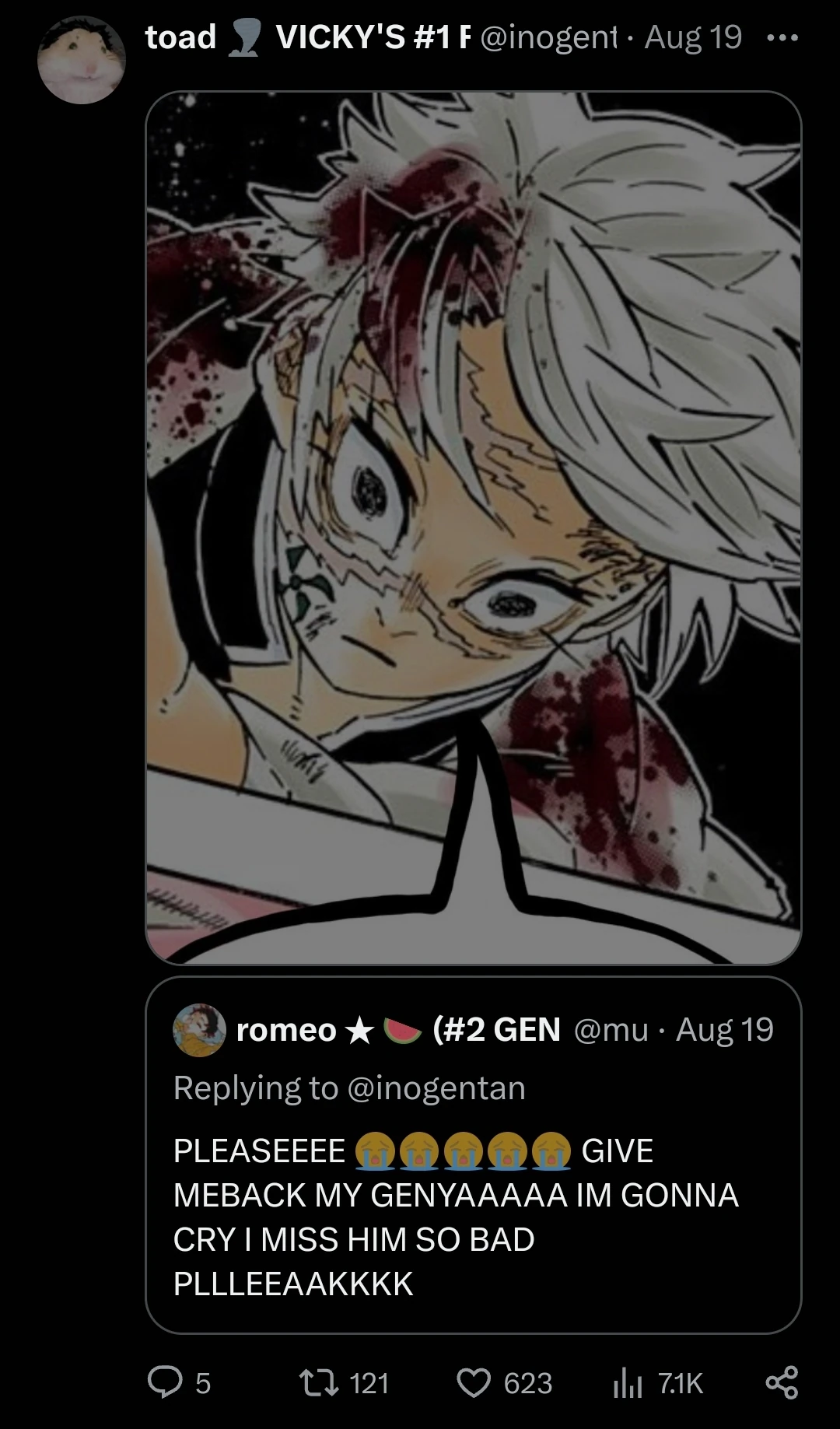 More silly kny twitter (spoiler at the end) | Fandom