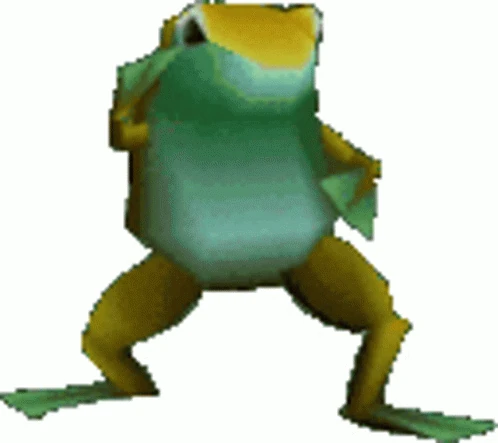 Posting this dancing frog everyday. NO BACKGROUND EDITON! Day 27/30 ...