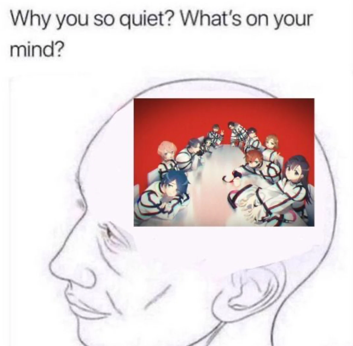 Why you so quiet? What’s on your mind? | Fandom