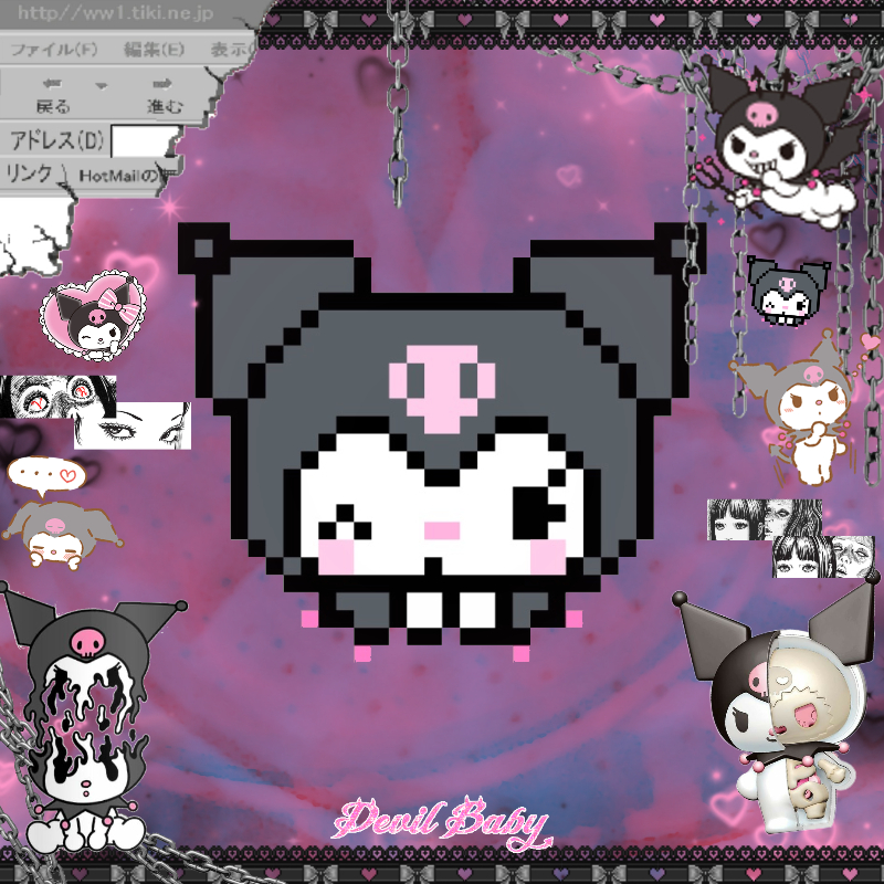 Kuromi My Melody And Hello Kitty Pfp Fandom