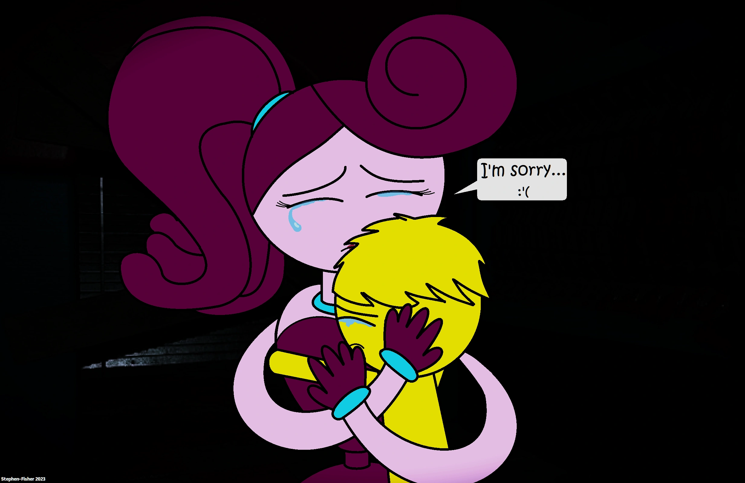 Mommy Long Legs Comforts the Player by Stephen-Fisher | Fandom