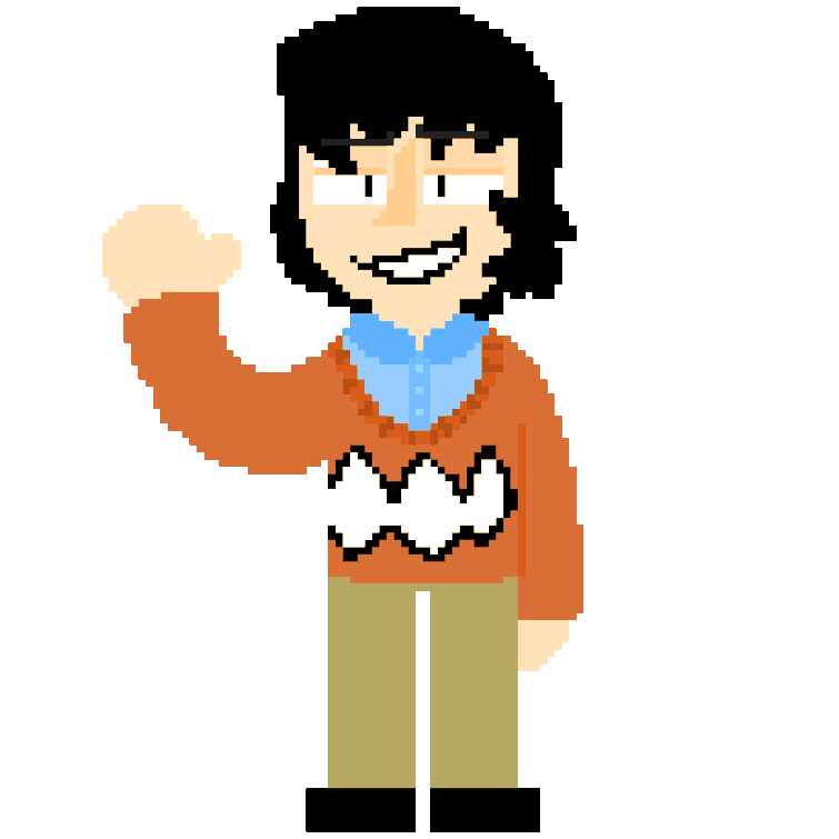 holy crap i just remembered i told Sam I would make a sprite of Kevin ...
