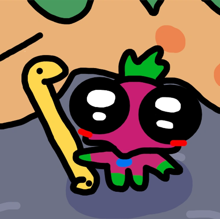 i redrew meeby (that's his now official name) | Fandom