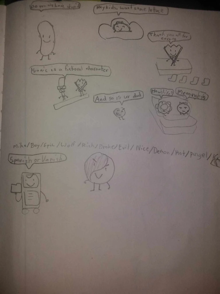 BFDIA 6 drawing :) | Fandom