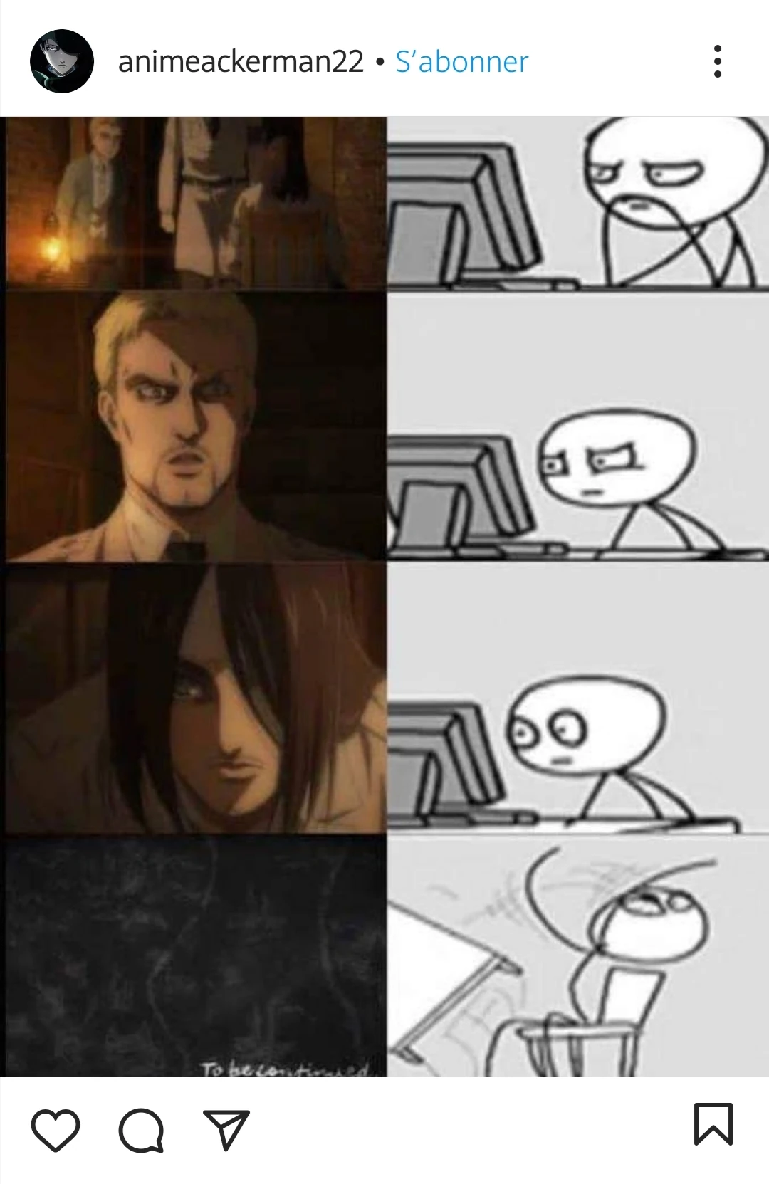 Vague de meme/publication Shingeki no Kyojin#2.5 Special episode 4 et 5 ...