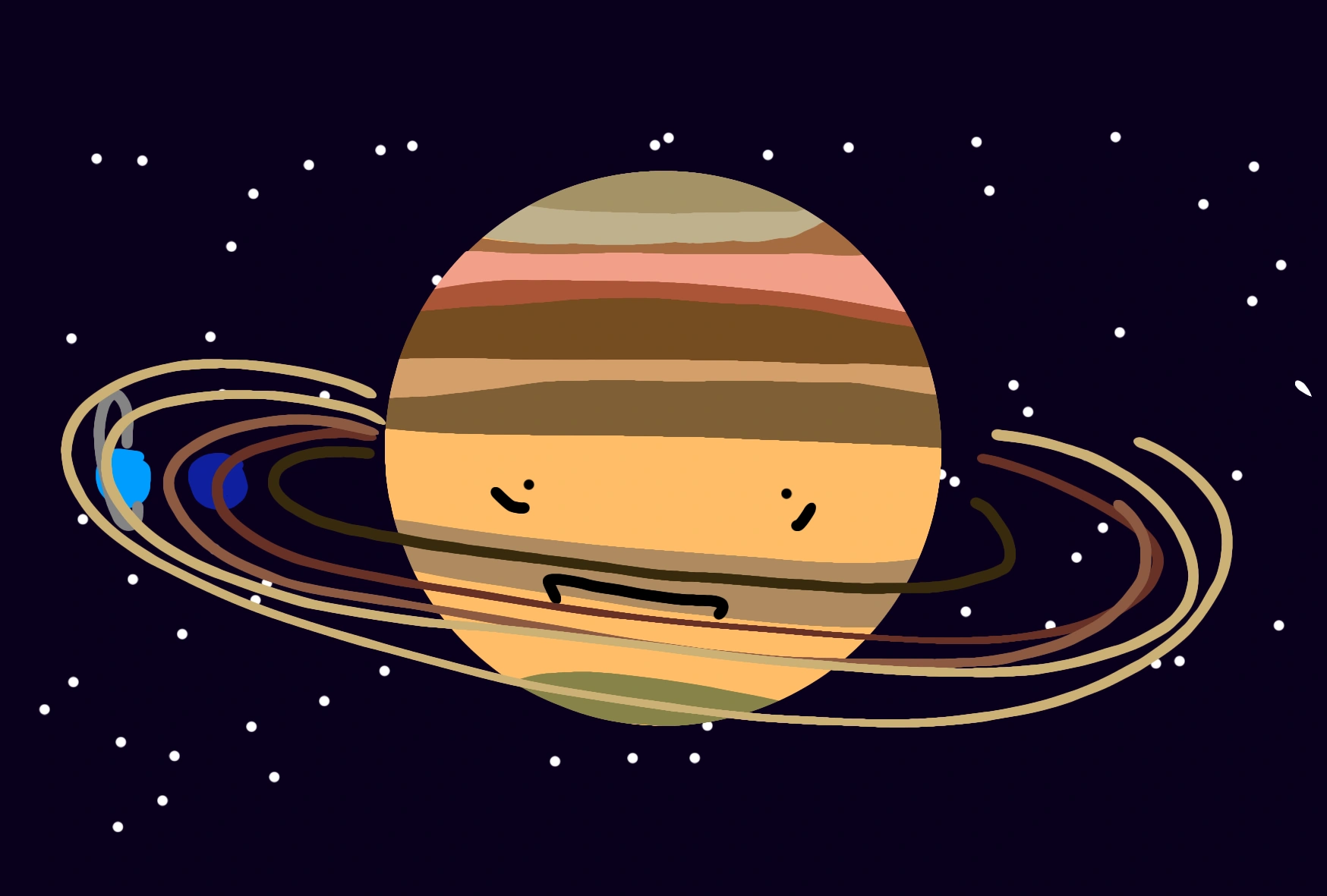 saturn gains insomnia after hearing his rings will disappear | Fandom