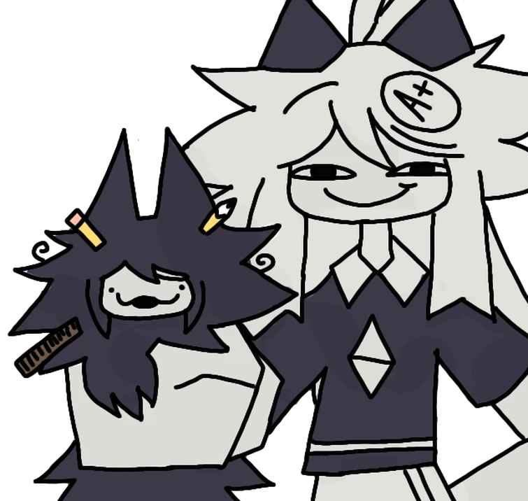 Miss circle Loaf and Oliver with no outline and Outline | Fandom
