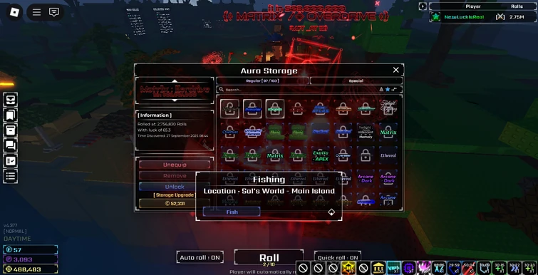 Raw Matrix Overdrive | Fandom