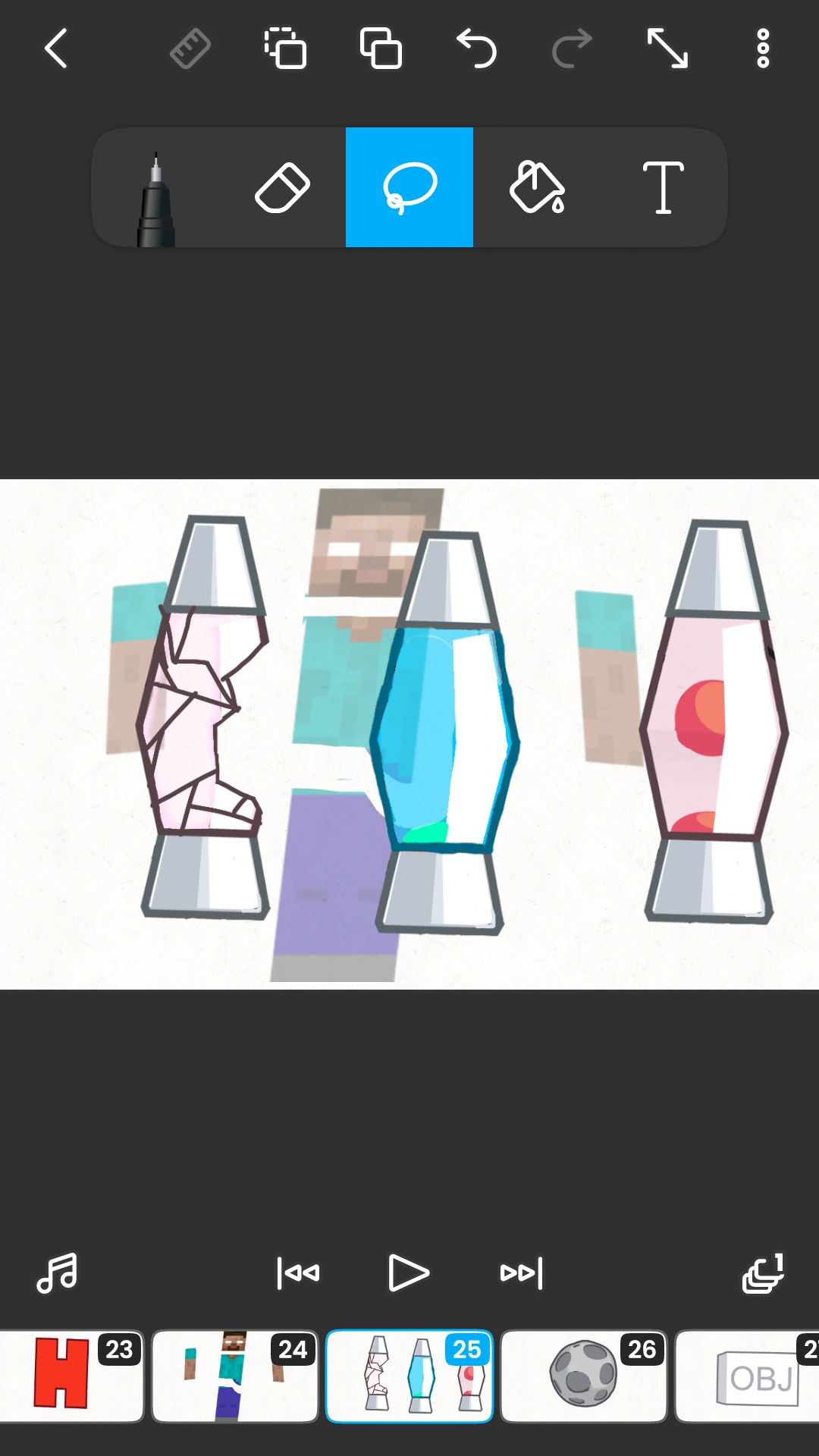 Lava lamp obs seven but bloo | Fandom