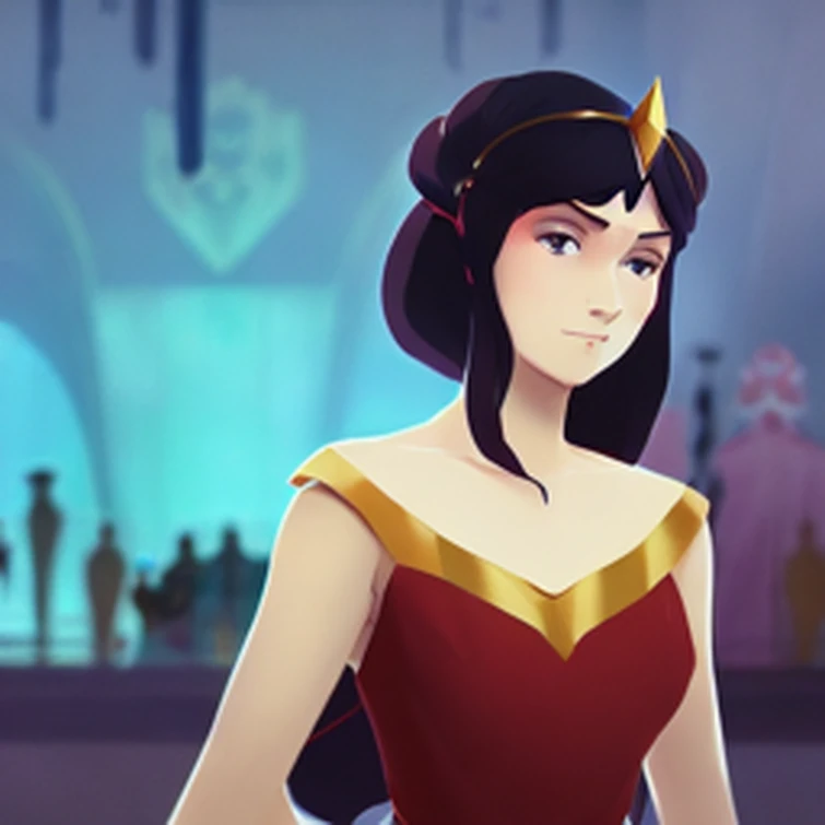 Queen Nadia V in a non-traditional dress | Fandom