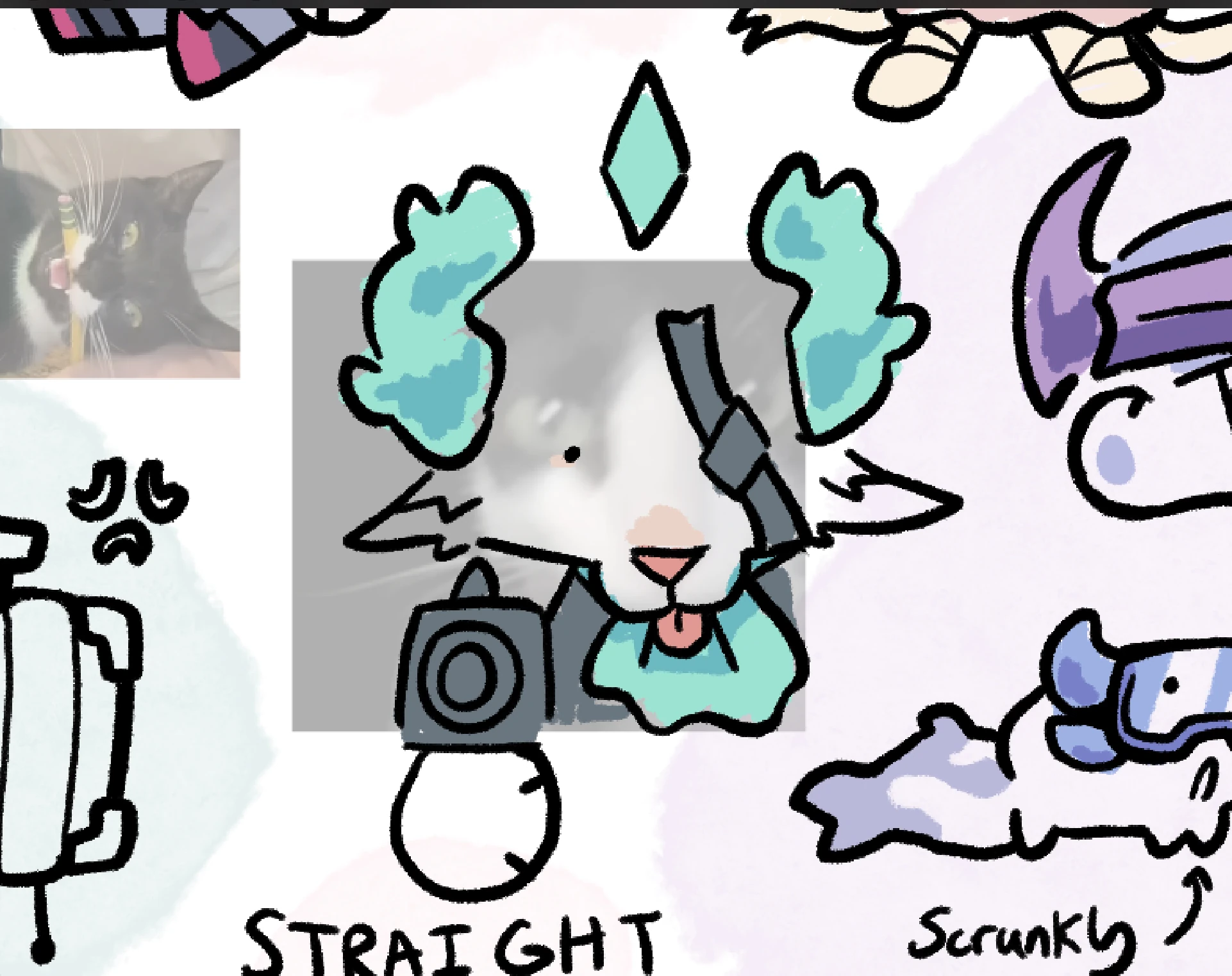 Guys gimme drawing ideas to put on my new phighting doodle sheet | Fandom