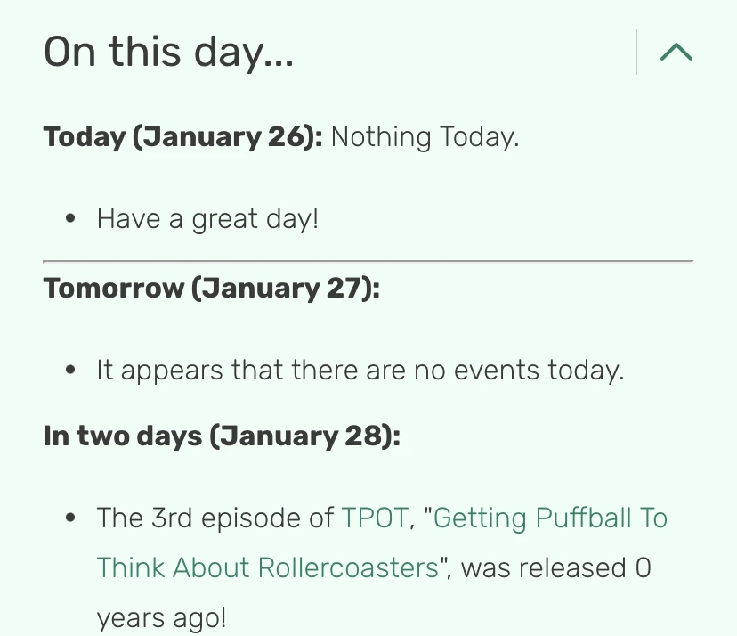 i’m excited to celebrate the 0th birthday of tpot 3! | Fandom