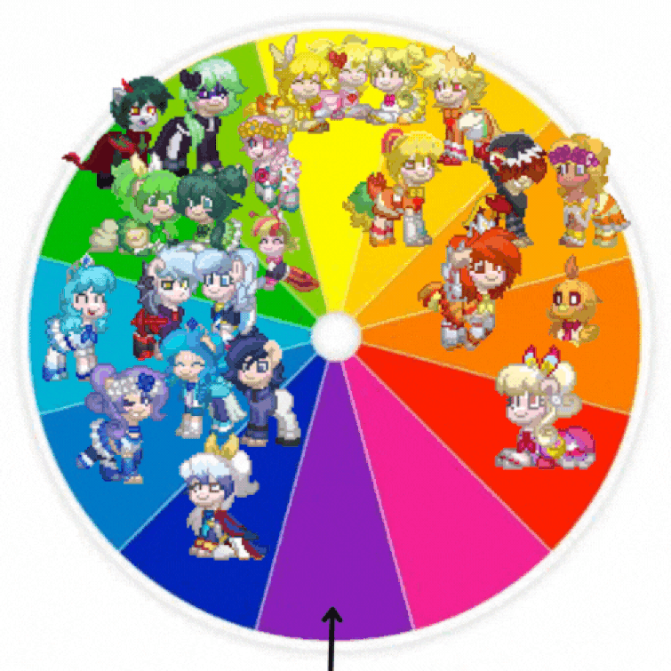 Choose purple characters (Color Wheel) | Fandom