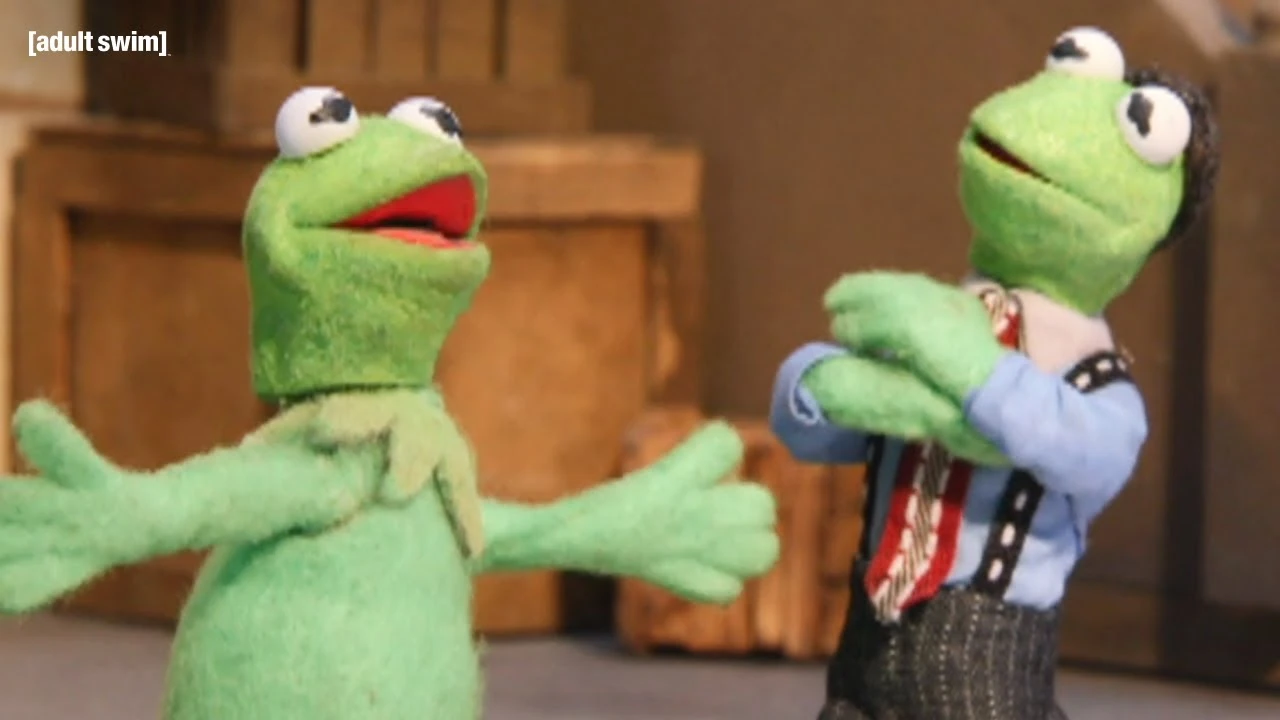 That's funny if Kermit has a male cousin that's from Wall Street lol ...