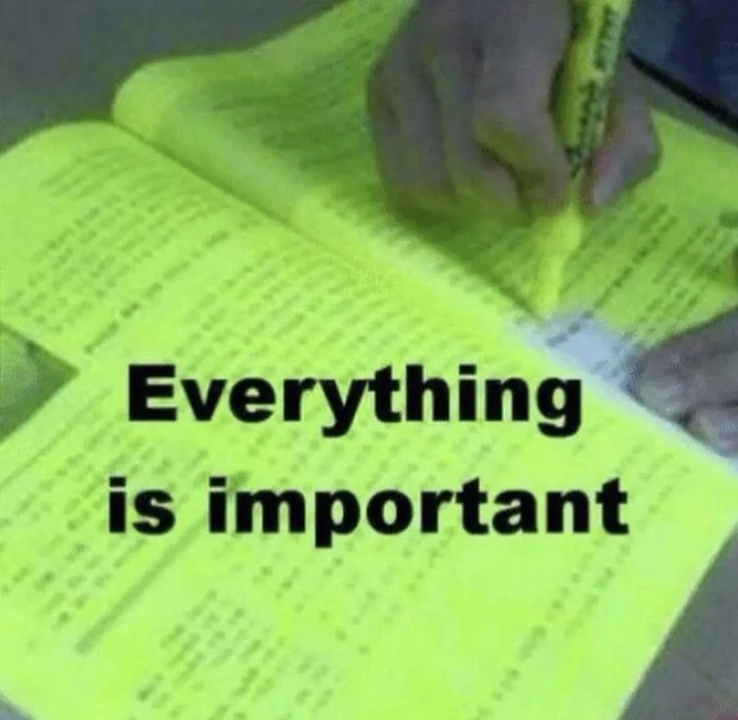 Highlight the important parts | Fandom