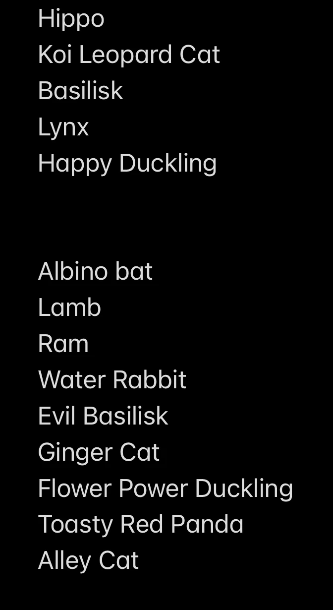 Trading FR Parrot for a good variety of megas | Fandom