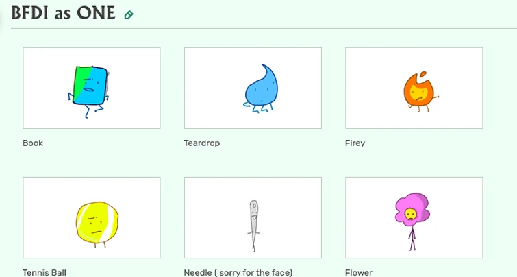 Give me BFDI (or any object show) charcetrs | Fandom